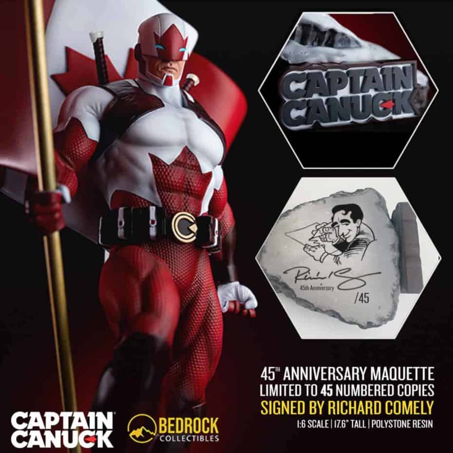 Captain Canuck 1:6 Scale Statue -PRE-ORDER – Bedrock Collectibles