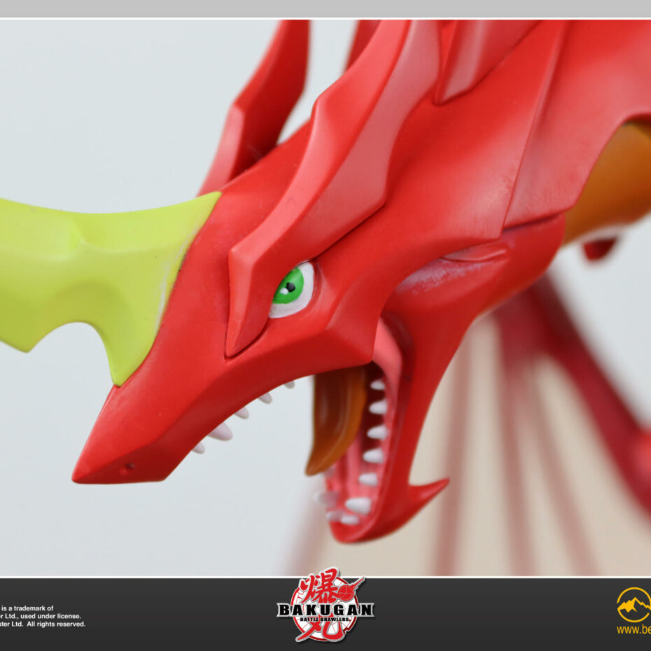 Bakugan Drago and Dan 1/10 Scale Collectible Diorama – Bedrock Collectibles