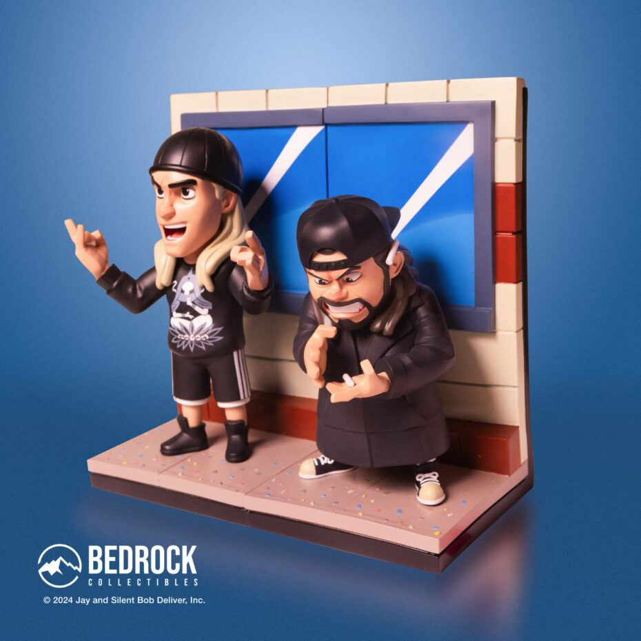 Chibitz Jay & Silent Bob Figure Diorama – Bedrock Collectibles